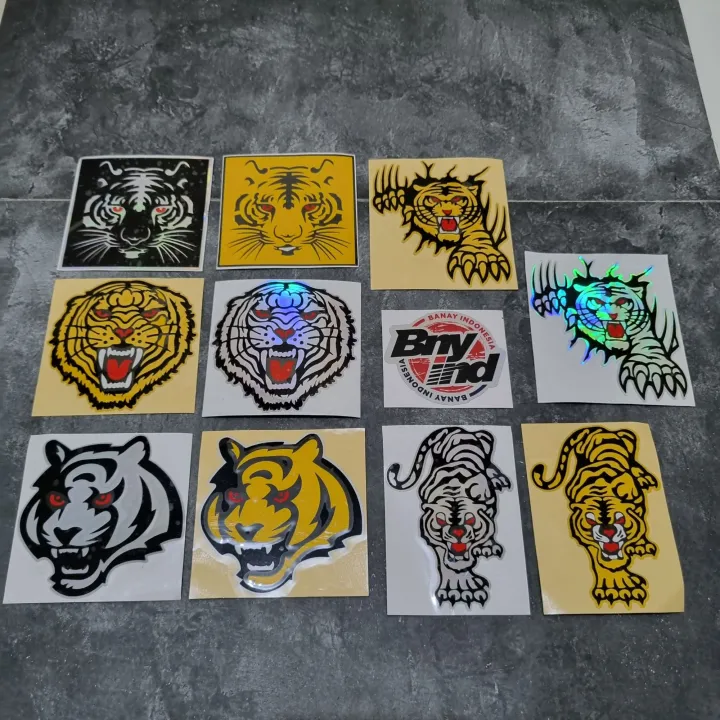 STICKER CUTTING KEPALA MACAN KEPALA HARIMAU | Lazada Indonesia