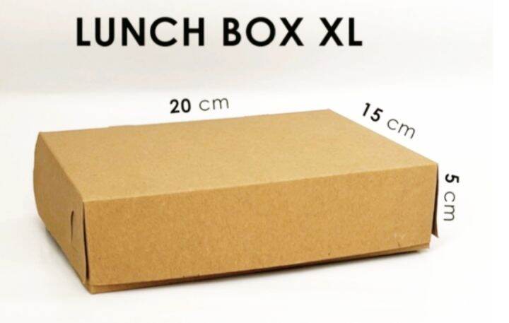 Lunch Box ukuran XL full laminasi dengan ukuran lebih besar dan lebar ...