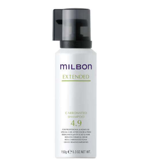 Milbon EXTENDED (150g) Carbonated Shampoo 4.9 | Lazada.co.th
