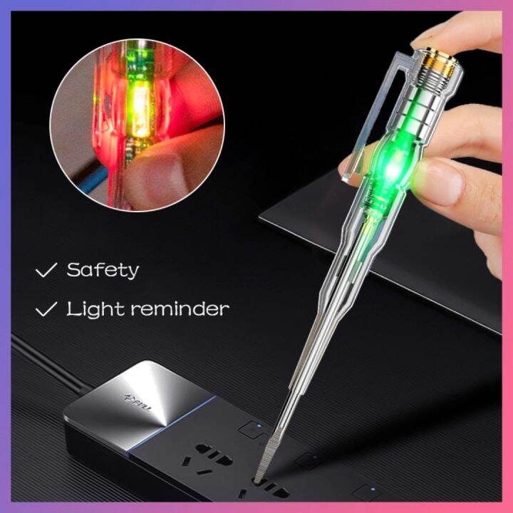 Obeng Test Pencil Tes Pen Ac Dc Serbaguna Multifungsi Indicator Dual ...