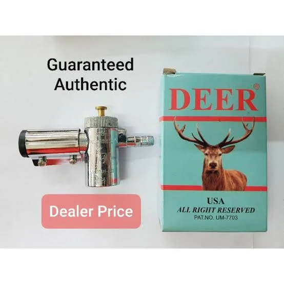 1 deer safety device gas minimizer (gasul or solane) snap on valve with ...