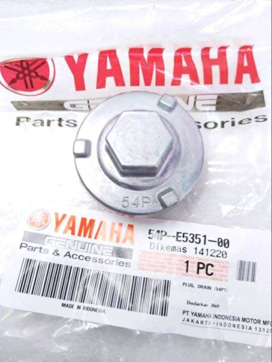 Genuine Yamaha Mio i125 / Soul i125 Drain Plug Crown 54P-E5351-00 | Lazada PH