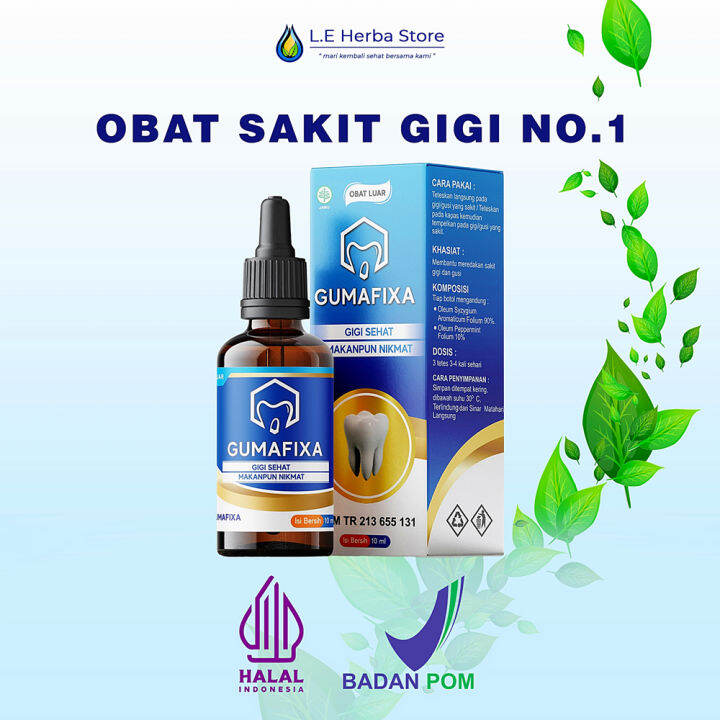 OBAT SAKIT GIGI - AMPUH 1 MENIT SEMBUH - AMAN BUSUI - BUMIL - ANAK ANAK ...