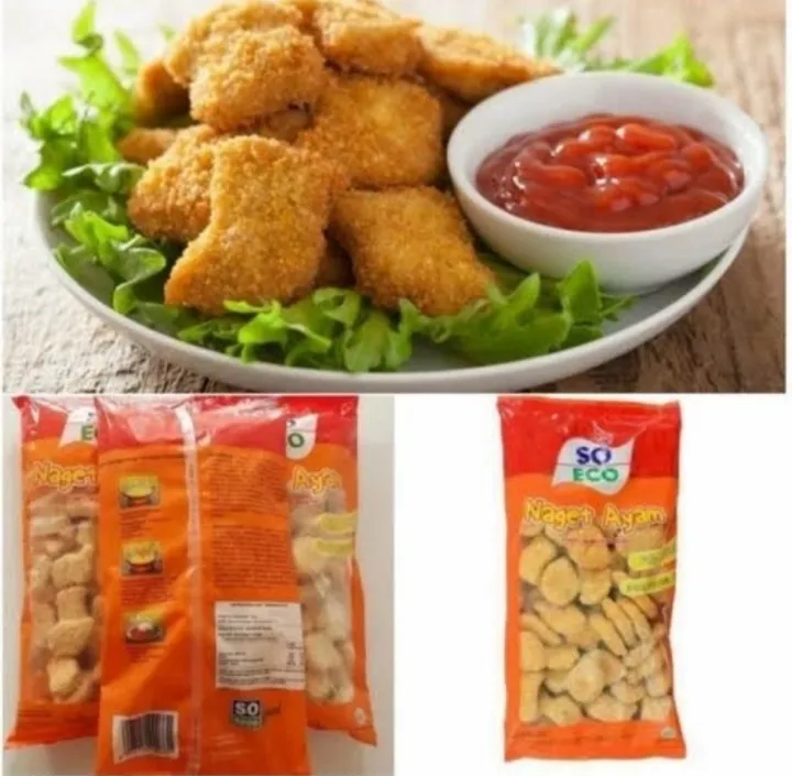 NUGGET AYAM SO ECO 1kg/Nugget SO ECO paling Enak dan paling Laris 1kg HALAL!! | Lazada Indonesia