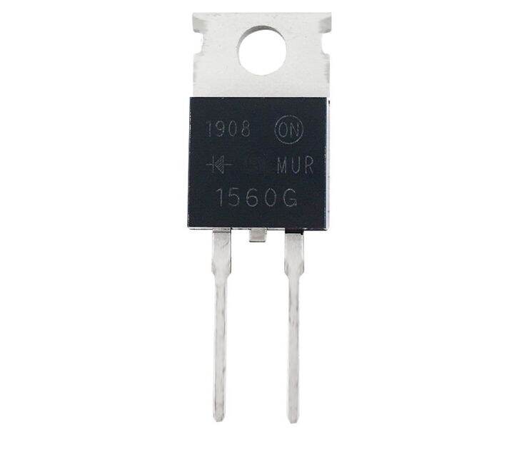 Mur1560 to220 MUR1560FAST RECOVERY DIODE, 15A, 600V, TO-220A | Lazada.co.th