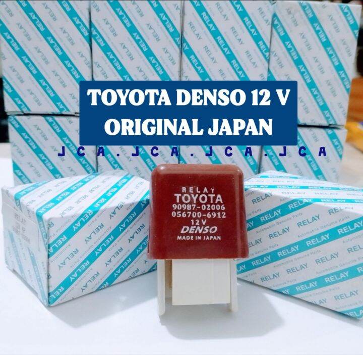 TOYOTA DENSO ORIGINAL RELAY BROWN 5PIN 12 VOLTS HIGH QUALITY | Lazada PH