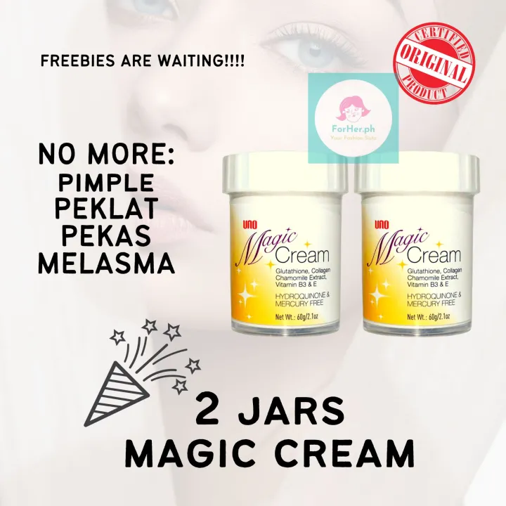 Magic Cream Original para sa pekas melasma peklat pimples Buy 2 jars ...