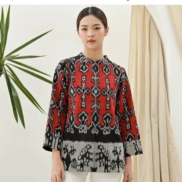 blus tenun etnik Ntt premium | Lazada Indonesia