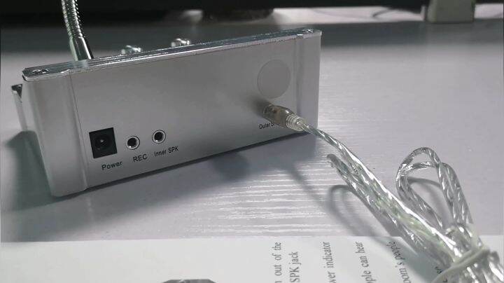 ⚡3W⚡ Two Way Inter Communication Microphone; 2 Way Window Intercom ...