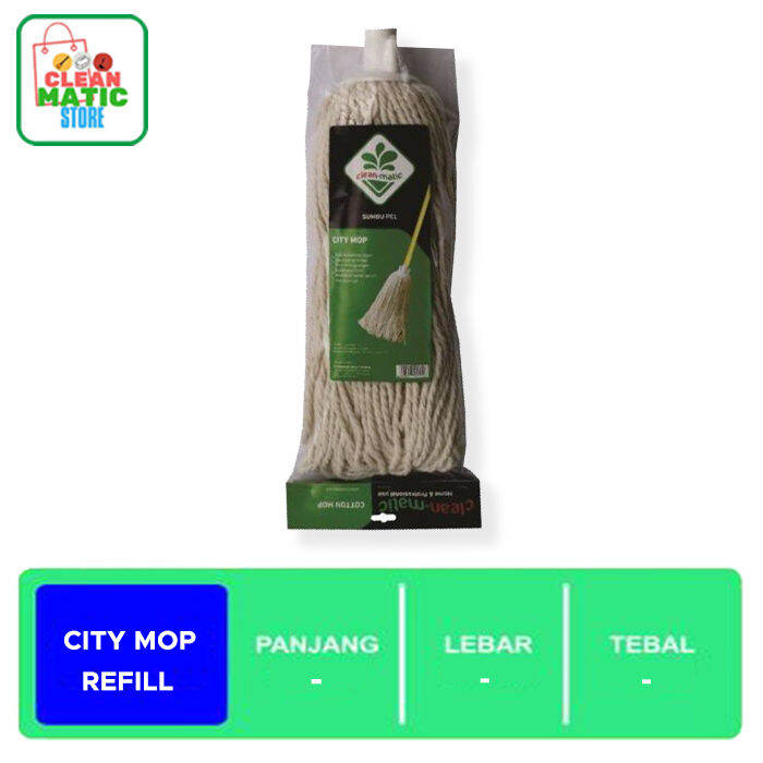 Clean Matic - City Mop Refill | Lazada Indonesia