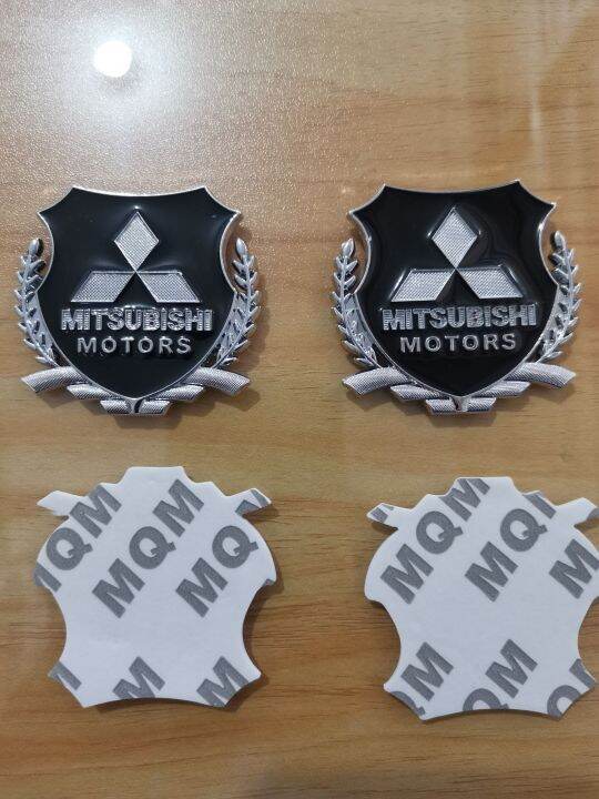 Mitsubishi badge 2pcs | Lazada PH
