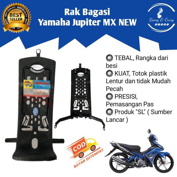 B&C - Rak Keranjang Jepit Bagasi Tengah Motor Yamaha Jupiter MX NEW / Bagasi Tangga Jupiter MX ...