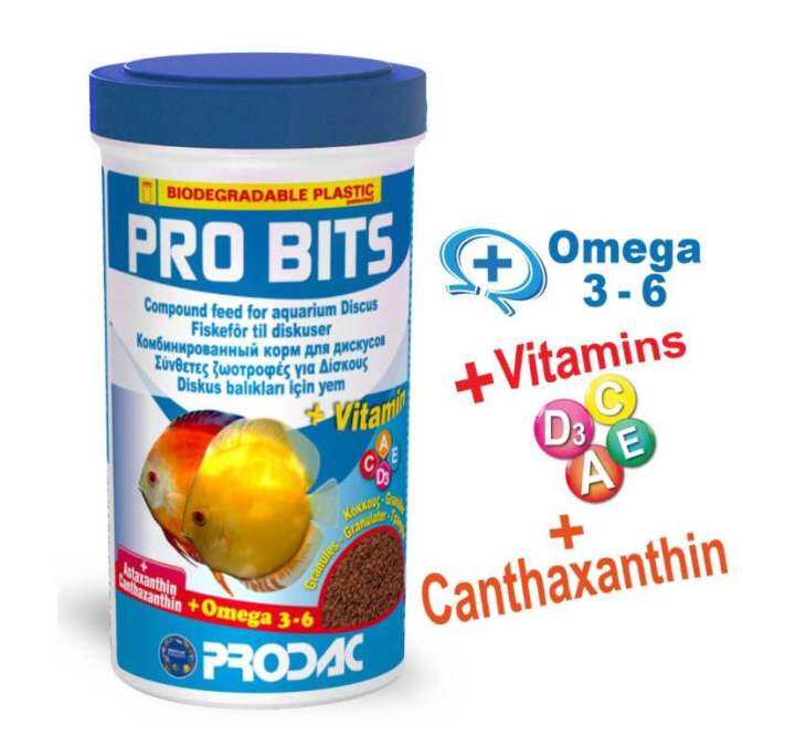Prodac Pro Bits Fish Food For Discus Fish | Lazada