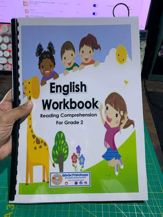 Grade 2 English Workbook (Reading Comprehension) 45 pages | Lazada PH
