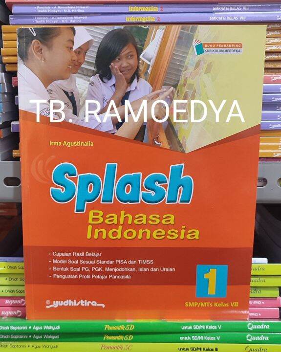 Buku Splash Bahasa Indonesia SMP/MTs kelas VII Kurikulum Merdeka Yudhistira | Lazada Indonesia