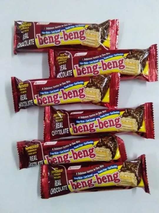 BENG BENG CRISPY WAFER CHOCOLATE bar 265g 6's | Lazada PH