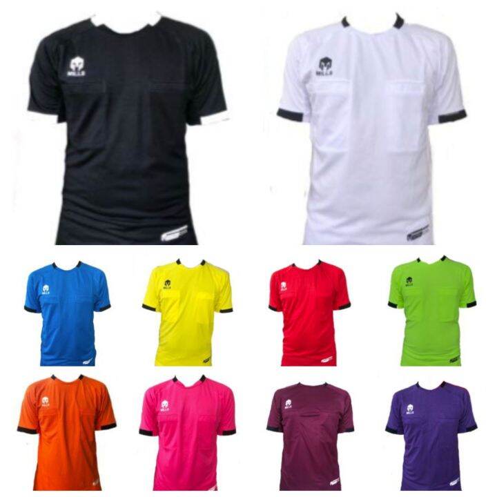 Baju Referee / Kaos Referee Mills / Bebas Pilih Warna & Size ...