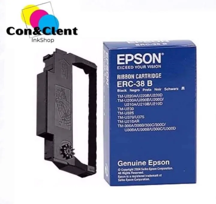 Genuine Ribbon cartridge ERC 38B (10pcs per pack) | Lazada PH