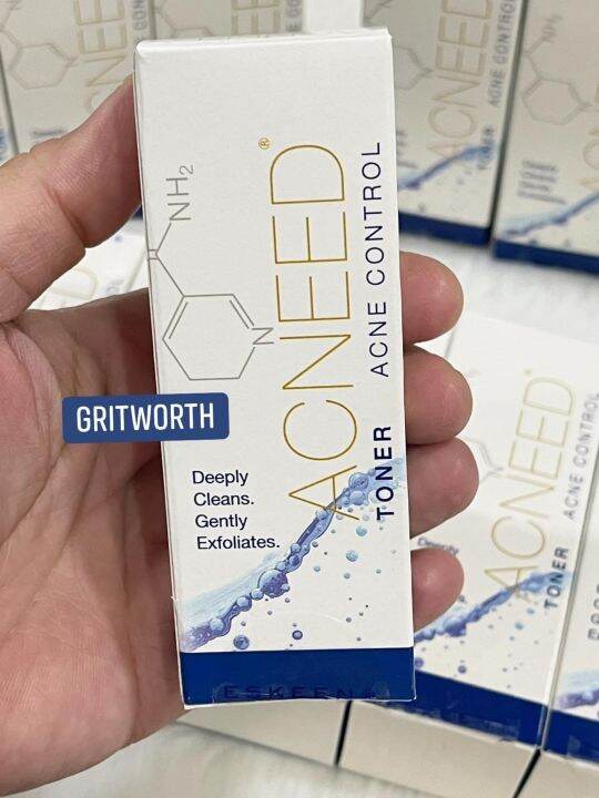 ACNEED Acne Control toner with Niacinamide (Controls Acne and Lightens ...