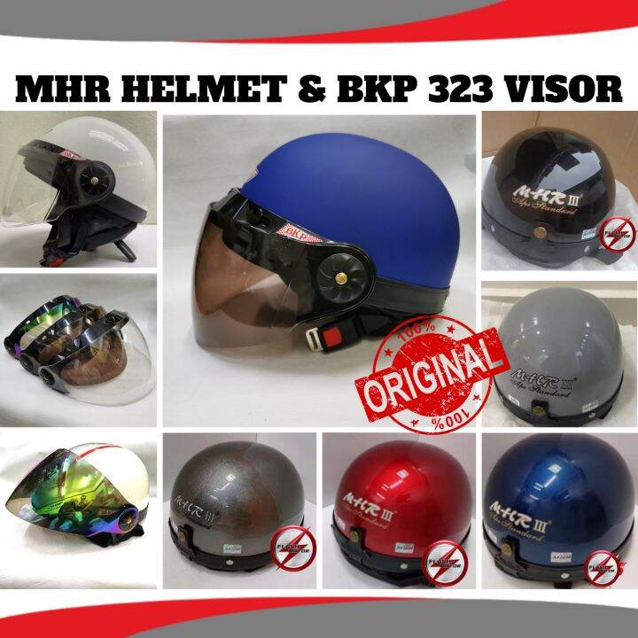 Flashmotor Original half cut MHR III Helmet steng kura (packing in box ...