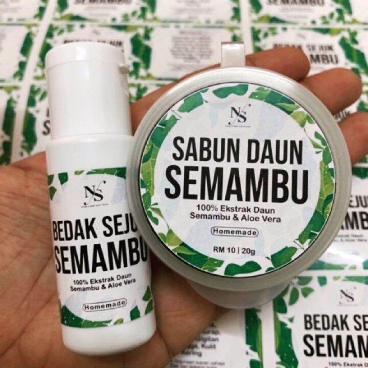 BEDAK SEJUK SEMAMBU & SABUN SEMAMBU 20g | Lazada