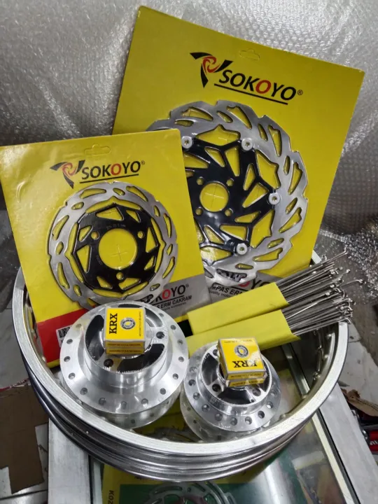 Rim set for raider150/Raider 150 Fi rim/hub/rayos/bearing | Lazada PH