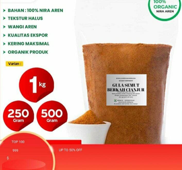 gula semut aren asli 2kg | Lazada Indonesia