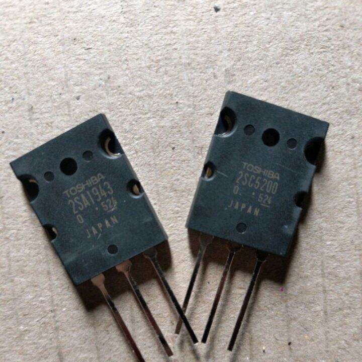 TR Transistor Thosiba 2SC 5200/2SA 1943 ORIGINAL JAPAN seri bawah 524 ...