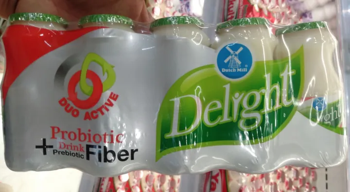 Dutch Mill Delight Probiotic Drink (100ml.x5) | Lazada PH