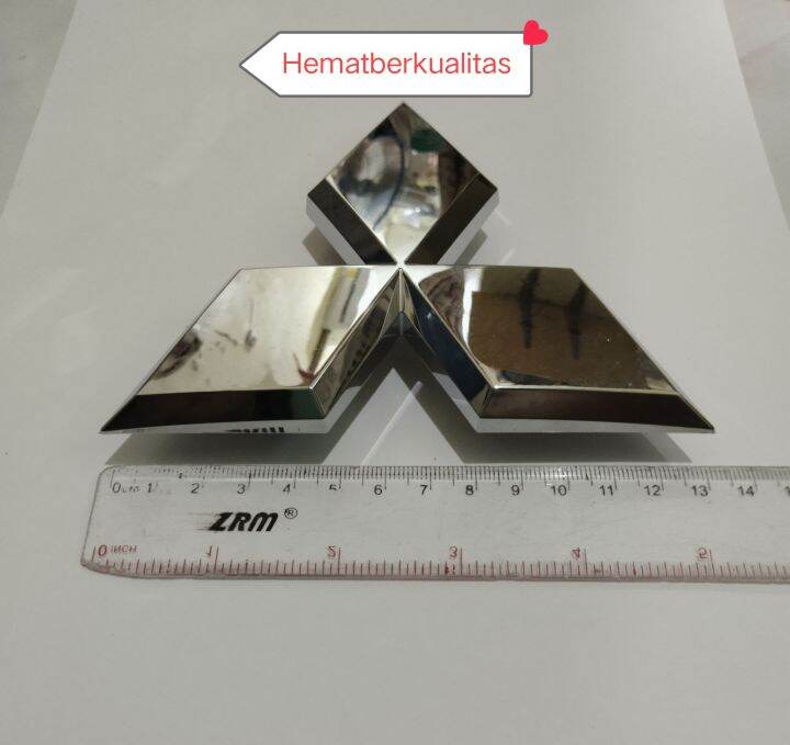 Emblem Tiga 3 Berlian Original Emblem PS120 Ktb Mitsubishi | Lazada Indonesia