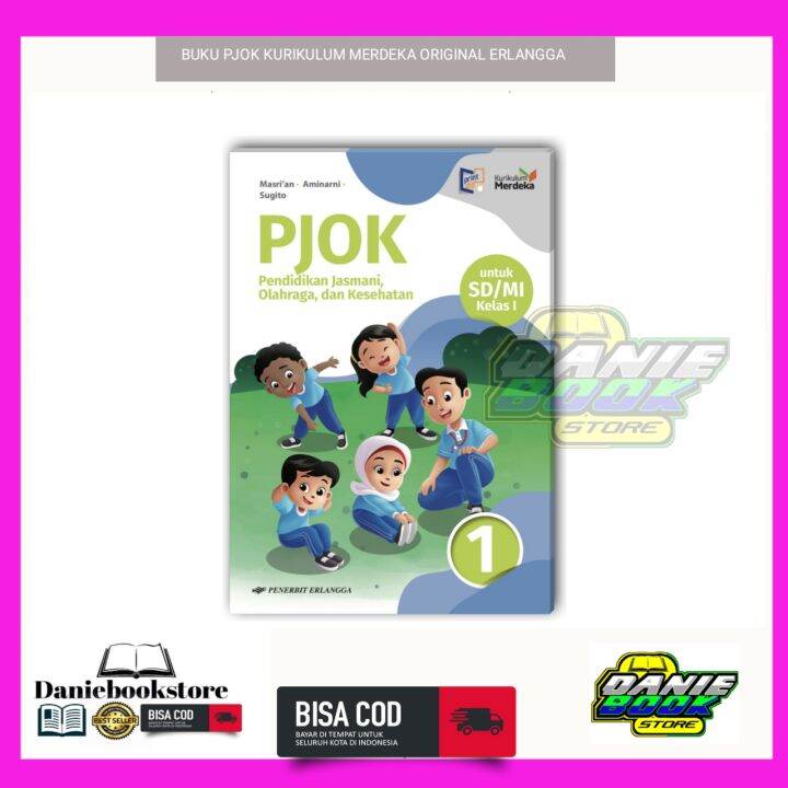 BUKU PJOK KELAS 1 SD KURIKULUM MERDEKA PENERBIT ERLANGGA | Lazada Indonesia