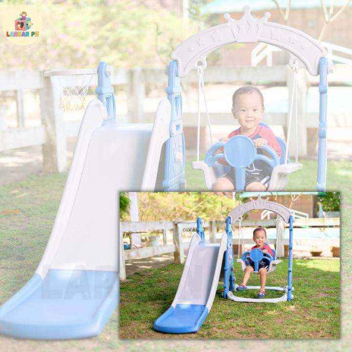 3 in 1 PRINCESS l PRINCE SLIDE SET / SLIDE AND SWING SET | Lazada PH