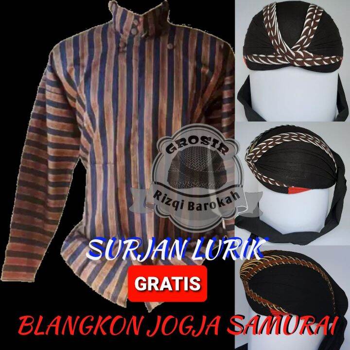 SURJAN LURIK GRATIS BLANGKON / SURJAN LURIK / BLANGKON JOGJA / BLANGKON ...