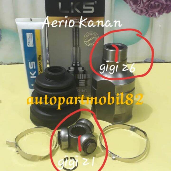CV Joint Dalam As Roda Depan Dalam Kanan Suzuki Aerio Manual | Lazada Indonesia