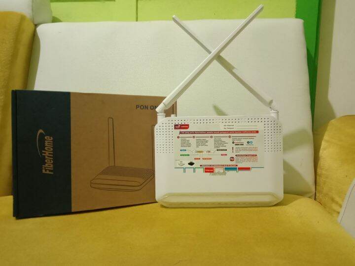 Modem Fiberhome HG6145F 4G / 5G Fullset | Lazada Indonesia