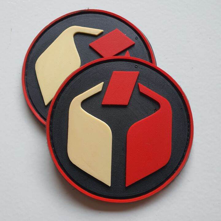 patch rubber logo panwaslu - bawaslu - bulat dasar hitam - pemilihan ...