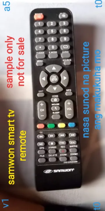samwon smart tv remote,universal,100% na gagana sa tv mo | Lazada PH