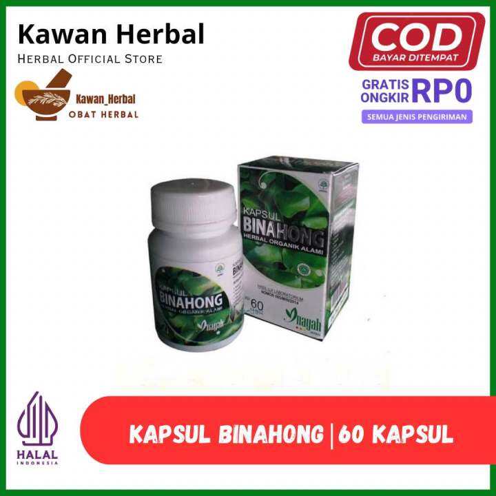Kapsul Binahong Inayah obat sesak nafas 100% ORIGINAL | Lazada Indonesia