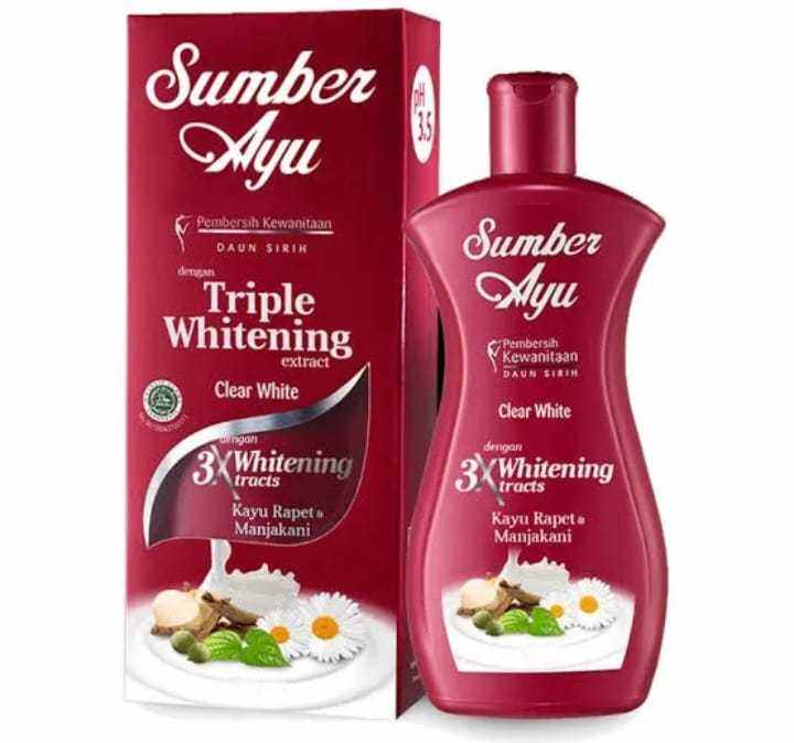 Sumber Ayu Feminine Hygiene Clear White Triple Whitening Extracts 200ml ...