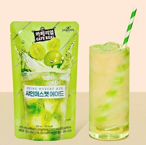 Jardin Cafe Real Green Grapes Korean Pouch Drinks 230ml | Lazada PH