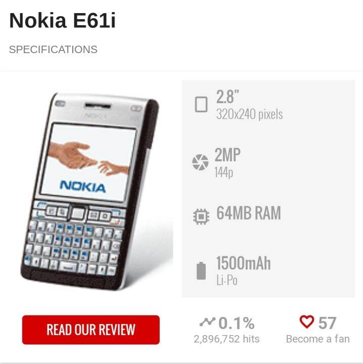 NOKIA E61i HP JADUL LANGKA HP NOSTALGIA 100% ORIGINAL | Lazada Indonesia