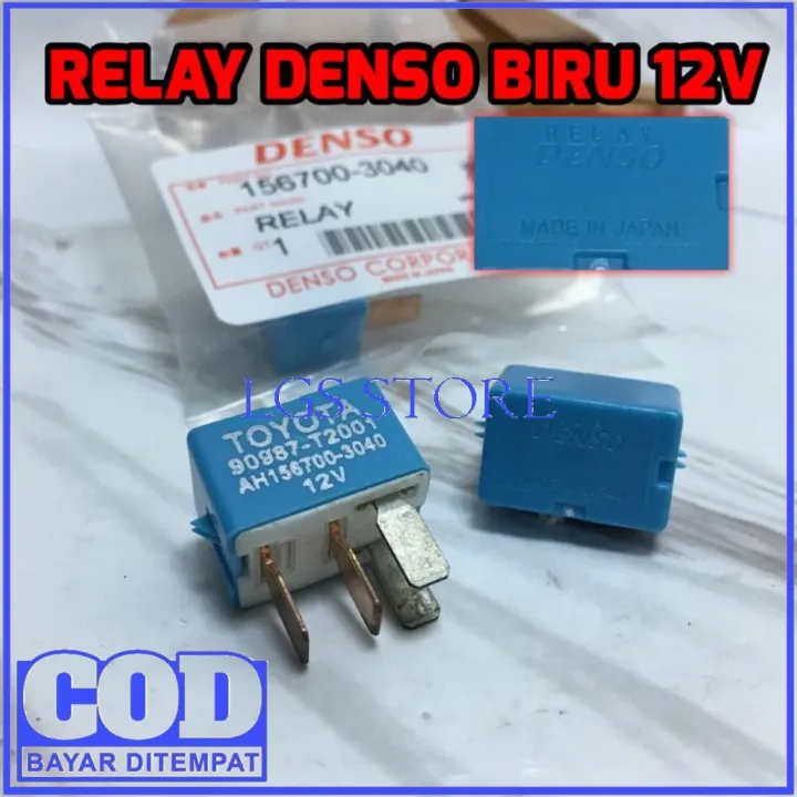 RELAY DENSO 12V KAKI 4 - RELAY DENSO 12V K4 | Lazada Indonesia