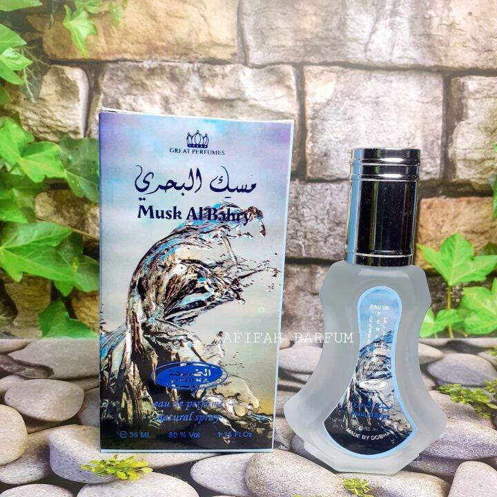 Parfum Musk Al Bahry Spray Dobha 35ml / Minyak Wangi Misik Bahar Dobha ...