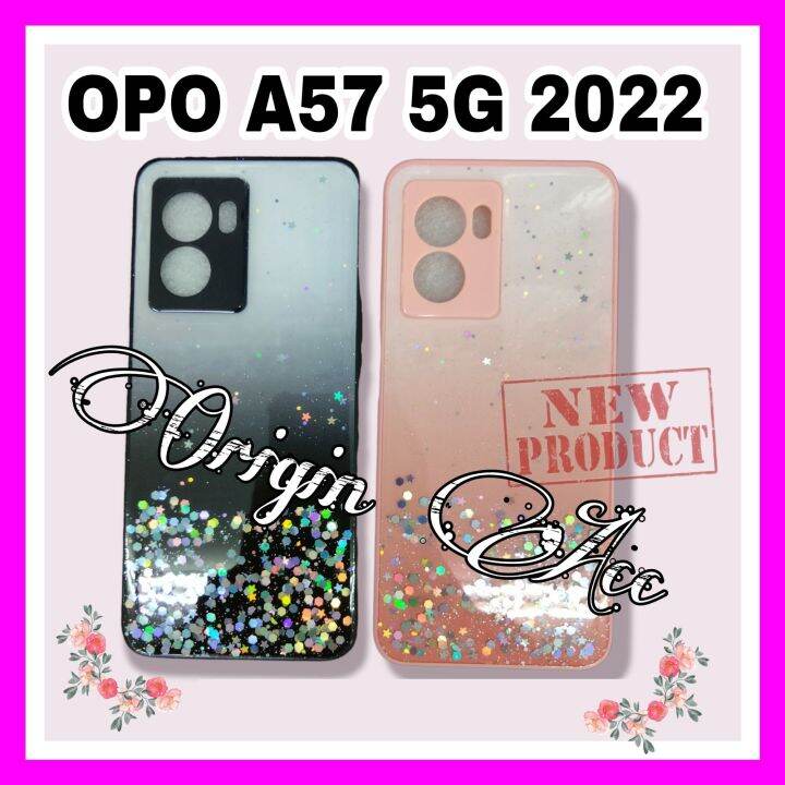 Casing OPPO A57 5G 2022 Case Gliter Type Baru Warna Warni Pilihan ...