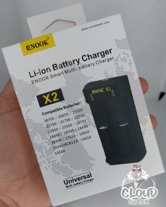 ENOOK BATTERY CHARGER / 100% LEGIT | Lazada PH