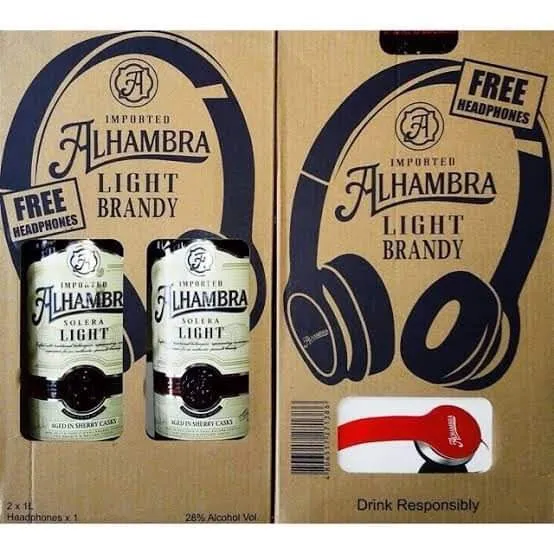 Alhambra Light Twinpack with free Headset | Lazada PH