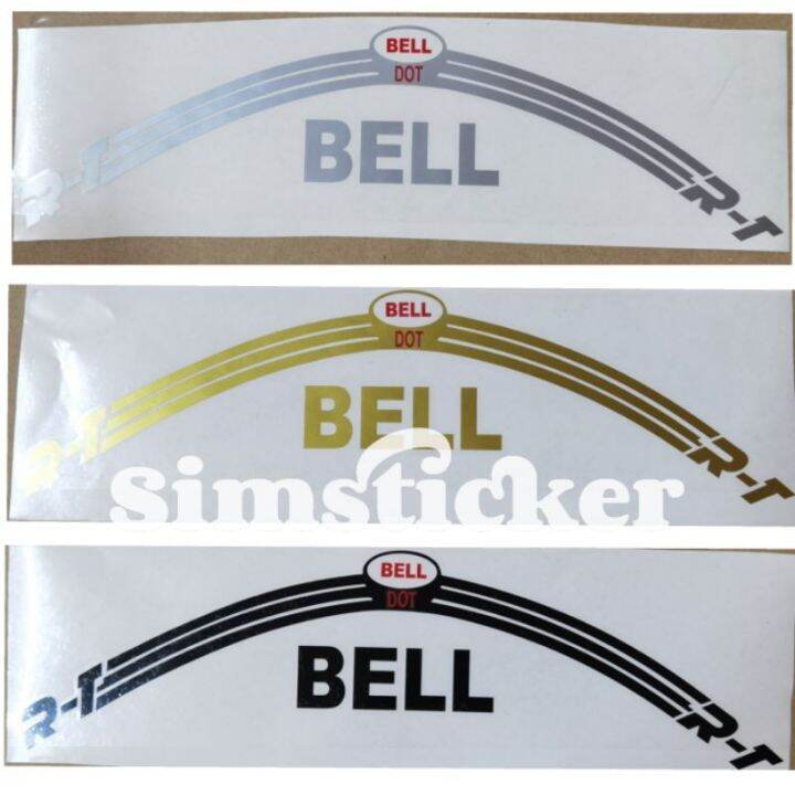 STICKER Helmet Bell RT / Magnum Bell | Lazada