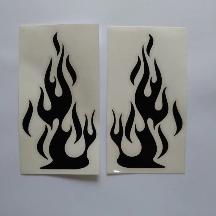 Stiker/Sticker Cutting Motif Api 9 Keren | Lazada Indonesia