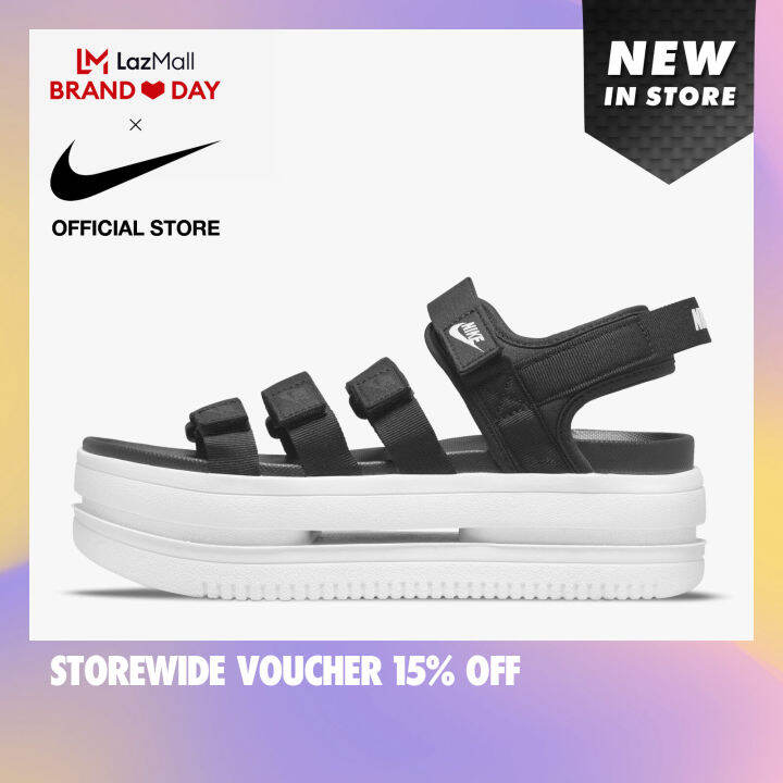 Nike Women's Icon Classic Sandals - Black | Lazada