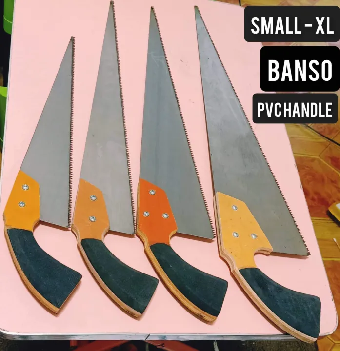 Handsaw/Lagareng Banso XL size Bagong hasa All Around Teeth May mga ...